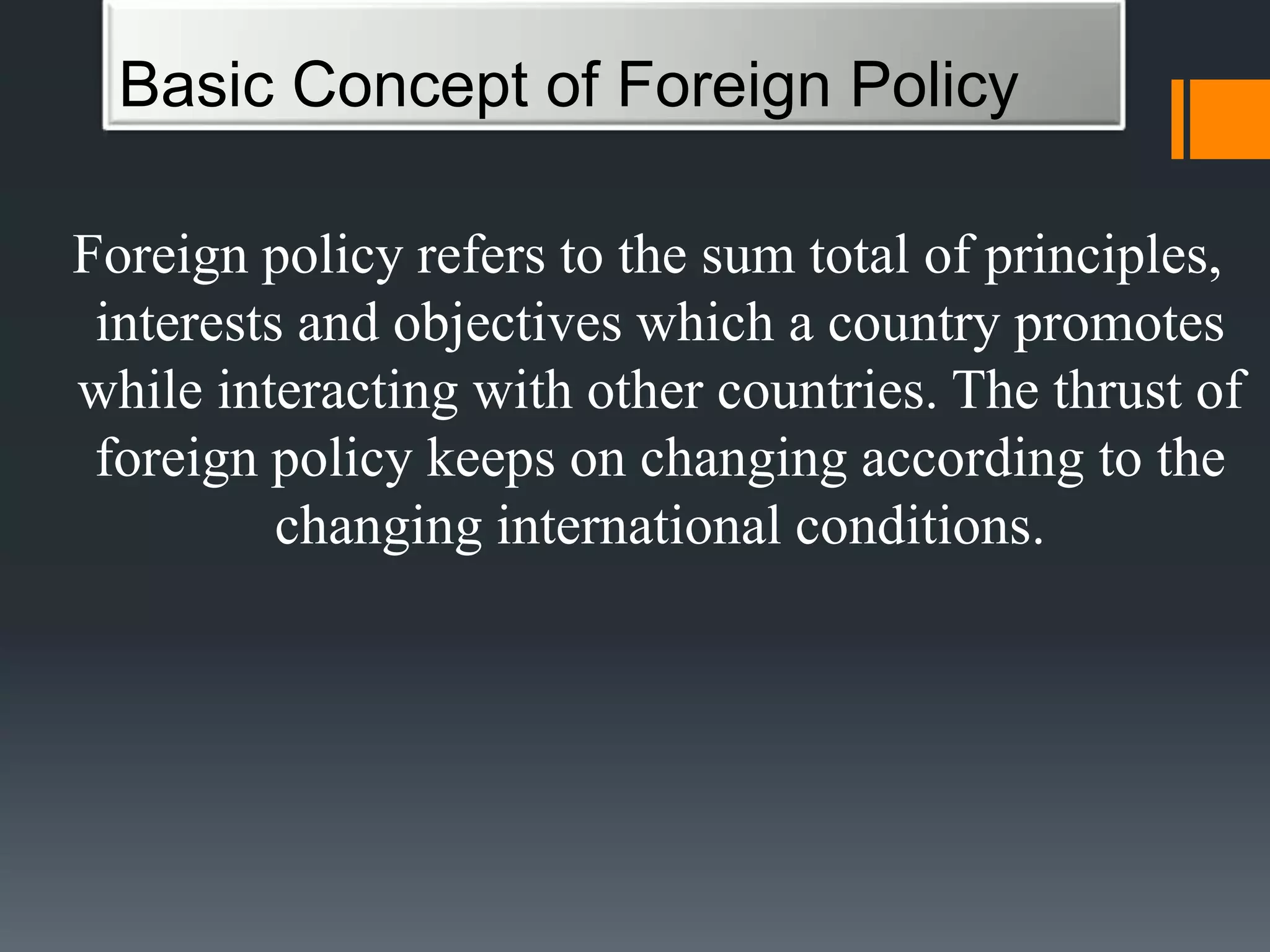 Foreign policy of india | PPTX