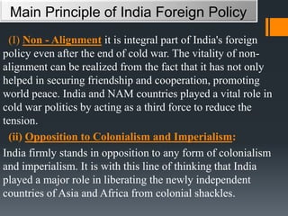 Foreign policy of india | PPTX