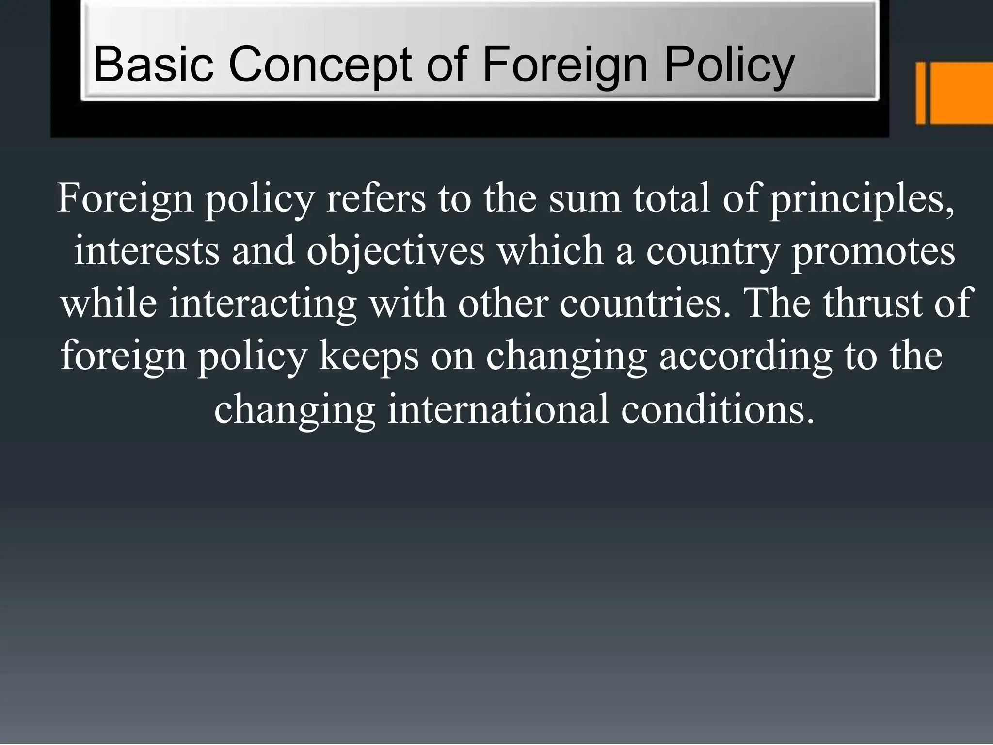 Foreign Policy Of India.pptx
