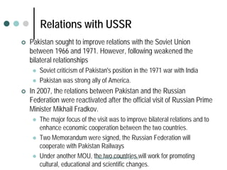 Foreign policy of pakistan | PDF