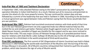 Foreign policy of pakistan | PPTX