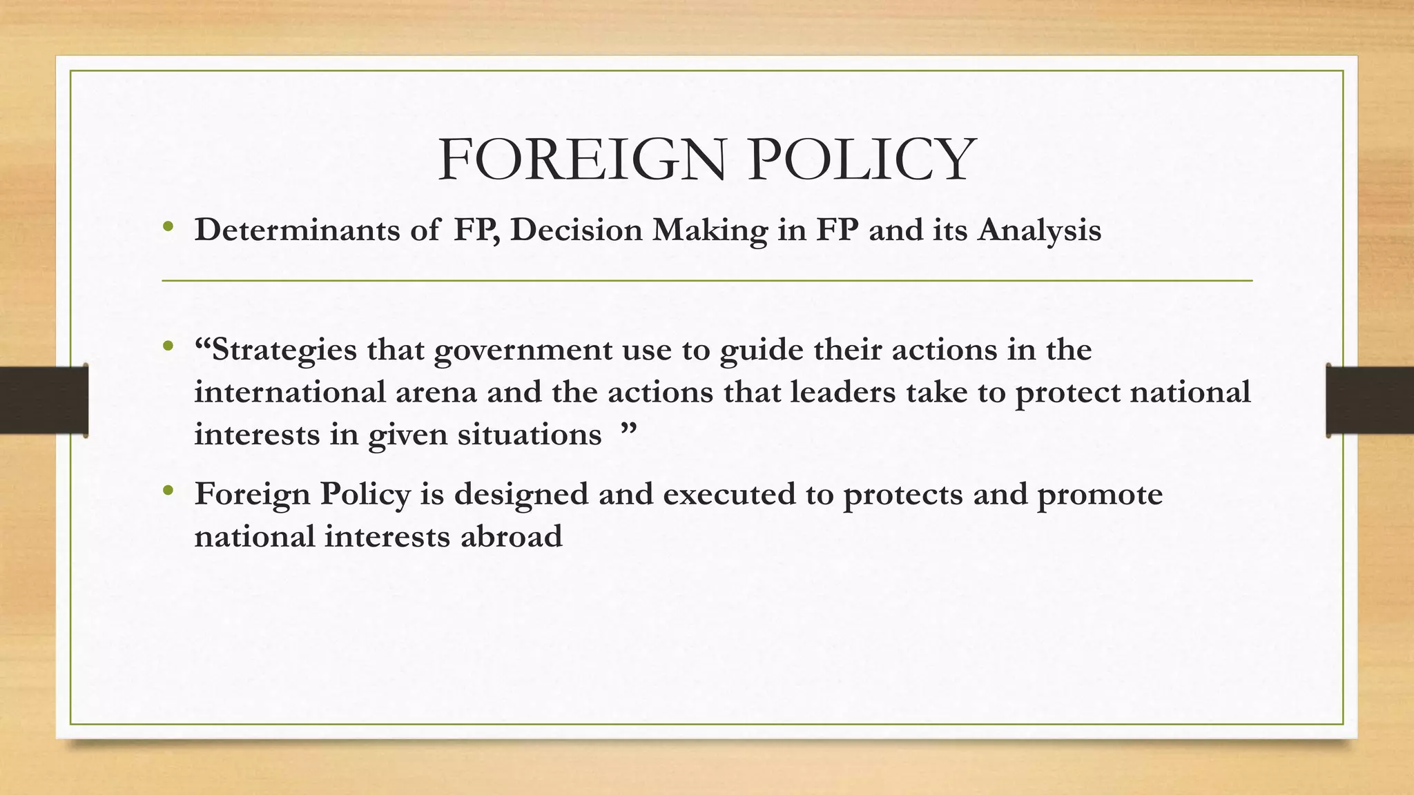 ForeignPolicy of Pakistan.pptx