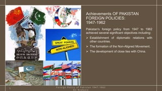 Foreign Policy of Pakistan 1947-1962..pptx