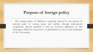 Foreign policy of Pakistan by ppt AMQ.pptx