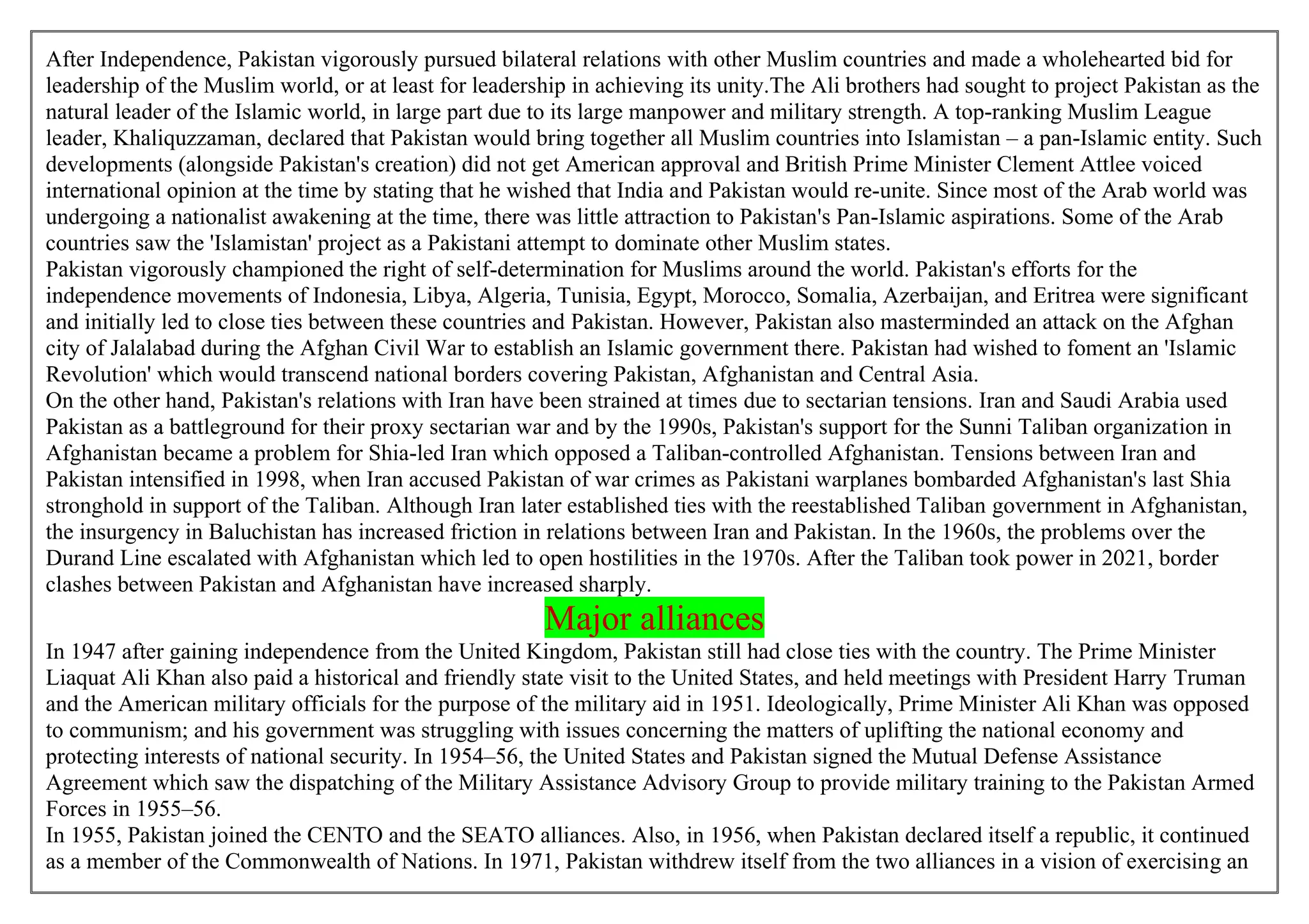 Foreign Relations Of Pakistan based on current relations.docx