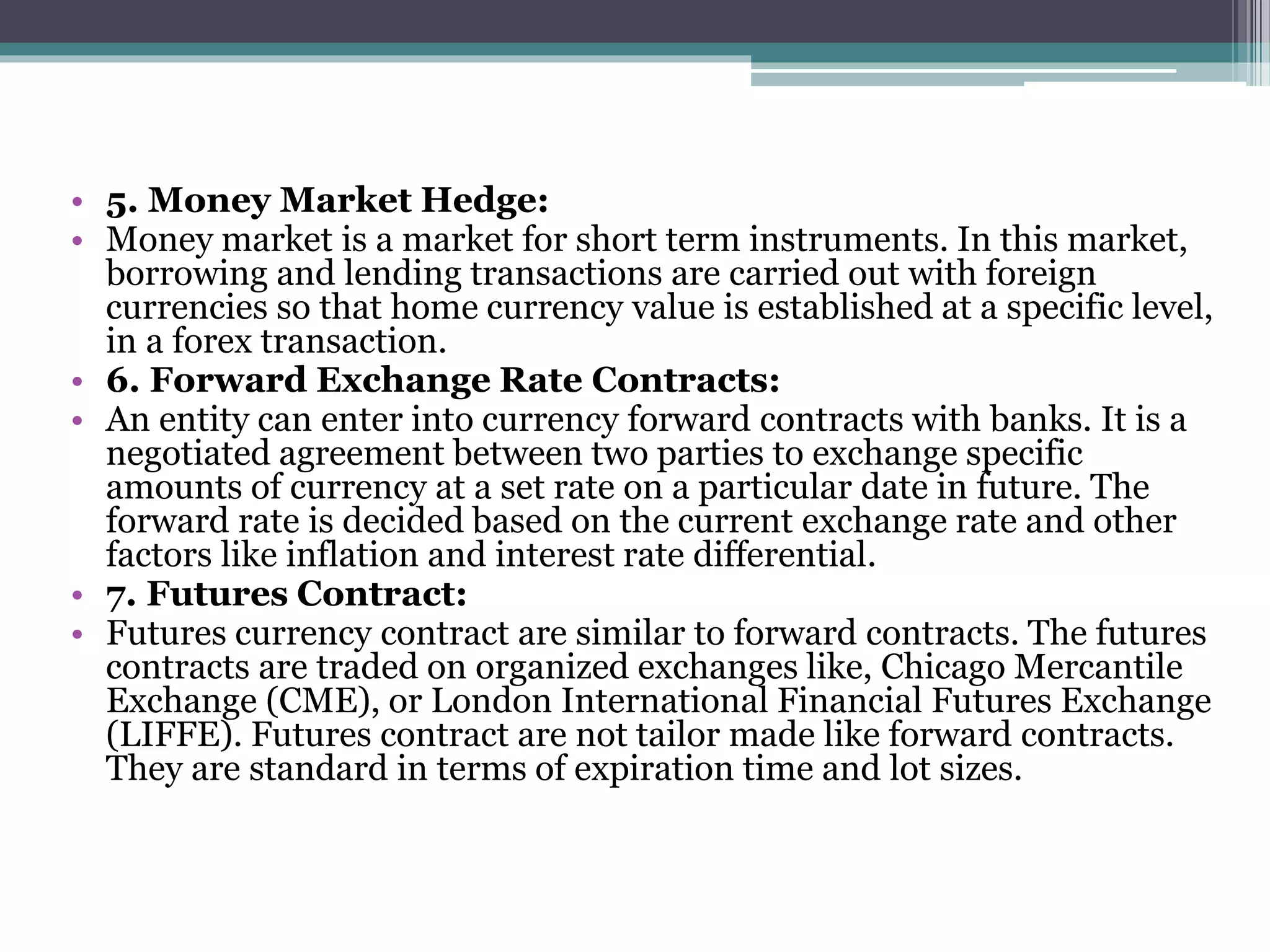 Foreign risk & management | PPT
