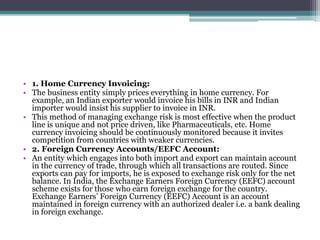 Foreign risk & management | PPTX