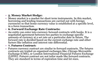 Foreign risk & management | PPT