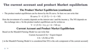 Balance of Payment, Exchange rate Determination, Internal and External ...