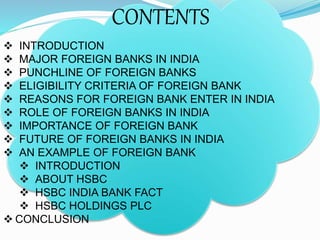 Foreign sector bank | PPT