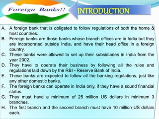 Foreign sector bank | PPTX