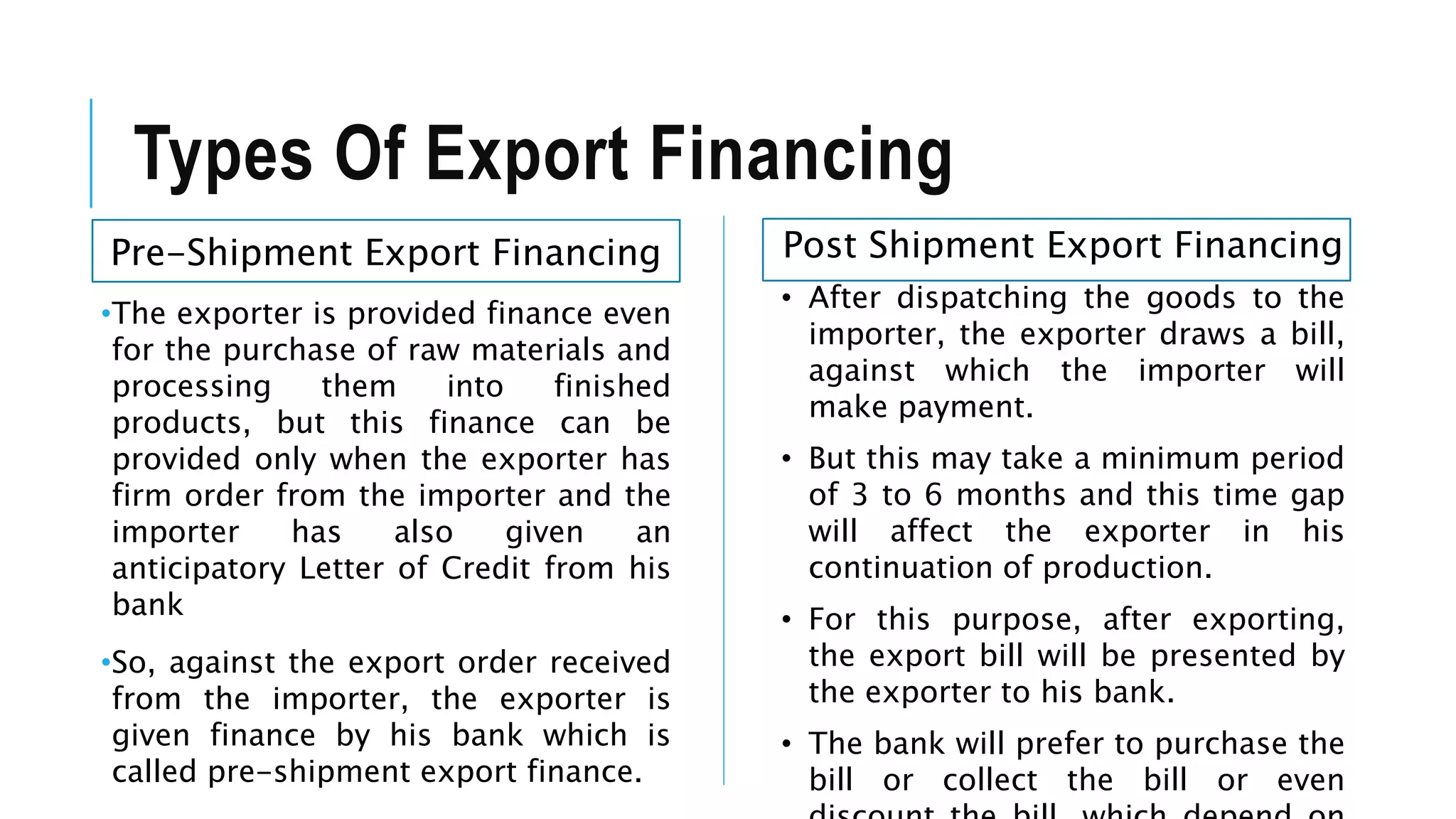 Foreign trade finance | PPTX