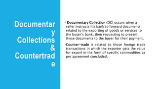 Foreign trade finance | PPTX | Debt Factoring & Invoice Discounting ...
