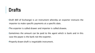 Foreign trade finance | PPTX | Debt Factoring & Invoice Discounting ...