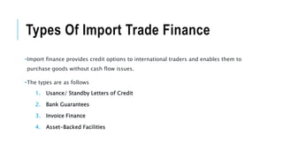 Foreign trade finance | PPTX | Debt Factoring & Invoice Discounting ...