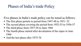 Foreign trade policy | PPTX