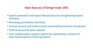 Foreign trade policy | PPTX