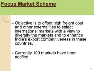 Foreign trade regulation in india 12-64 | PPT