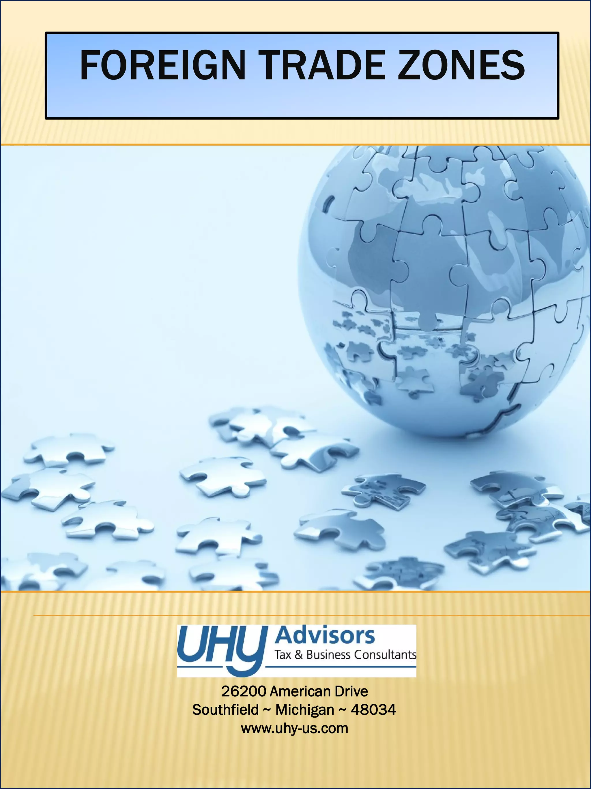 Foreign Trade Zone Overview | PDF