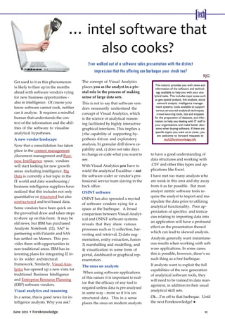 Colaboración Juan Pablo Somiedo Foreknowledge issue3r | PDF | Business ...