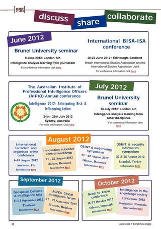 Colaboración Juan Pablo Somiedo Foreknowledge issue3r | PDF