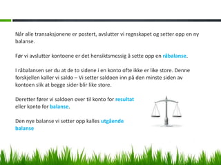 Forelesning regnskap | PPT