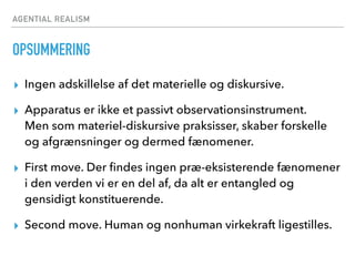 Introduktion til Agential Realism | PPT