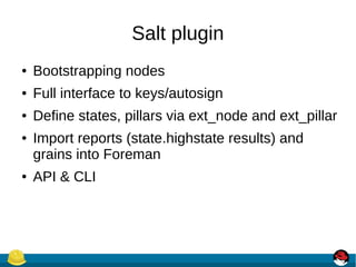 Foreman in your datacenter | PPT