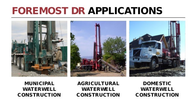 Foremost Dual Rotary Drills - Product Overview, Drilling Method and DR24XHD