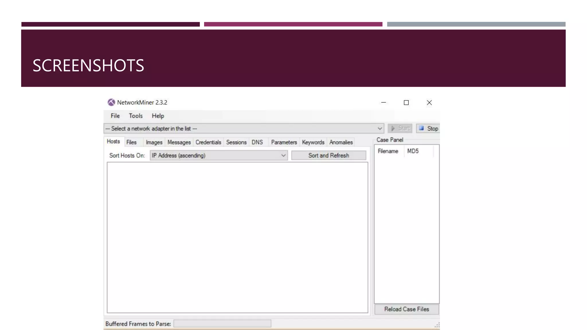 Network Miner Network forensics | PPTX