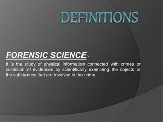 Forensic Odontology | PPT