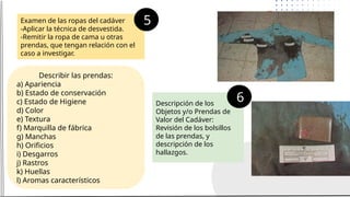 TANATOLOGIA,MANIPULACION DEL CADAVER,LEVANTAMIENTO DEL CADAVER | PPTX