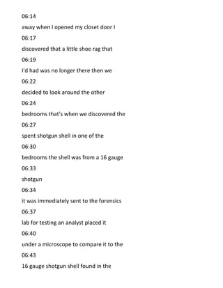 Forens files sunday school ambush | PDF