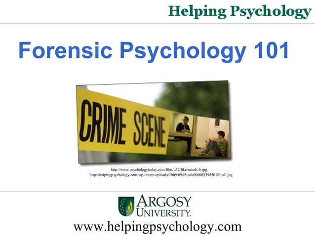 Forensic Psychology 101 | PPT