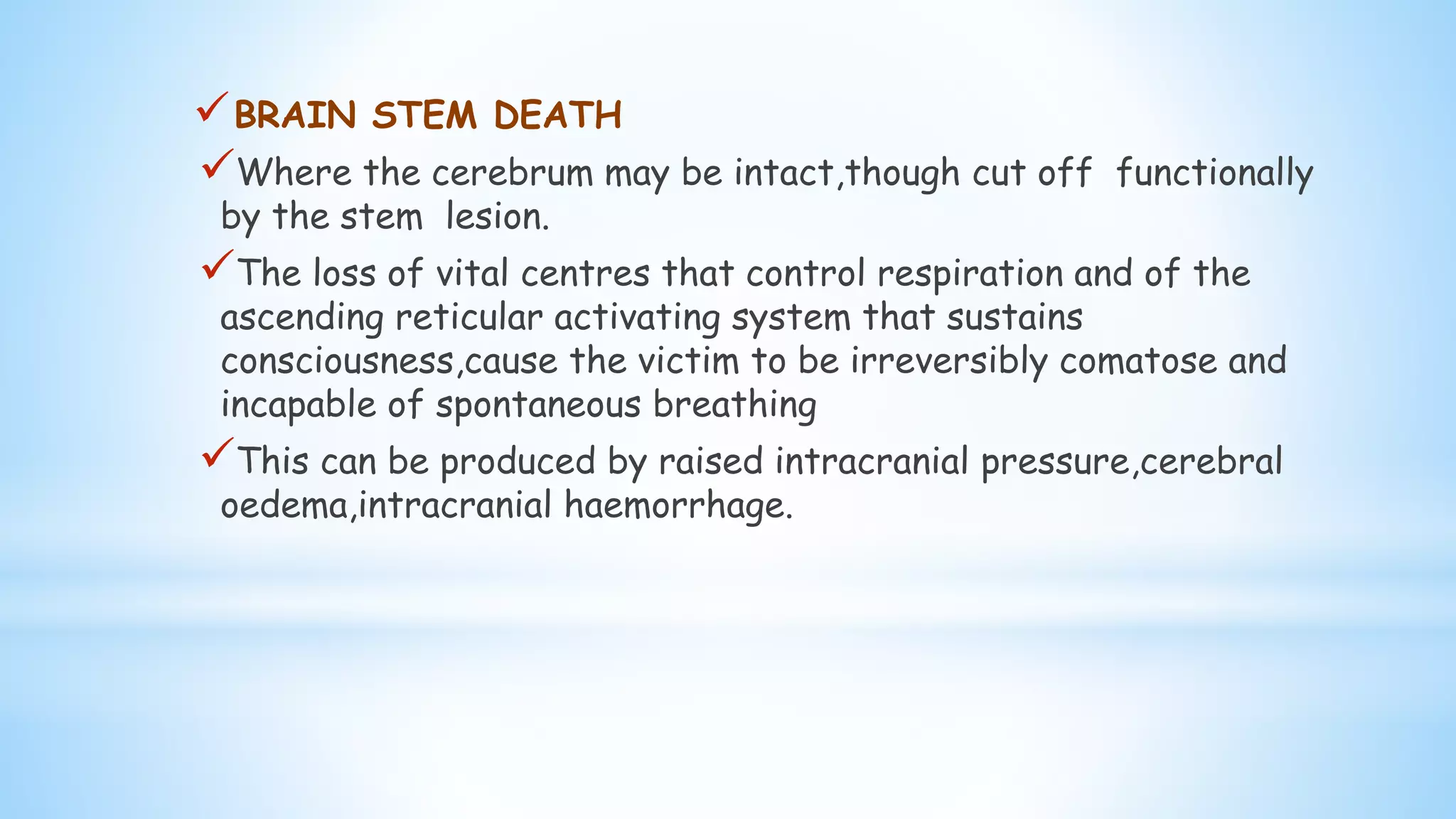Death, Types of Death and Brain death | PPTX