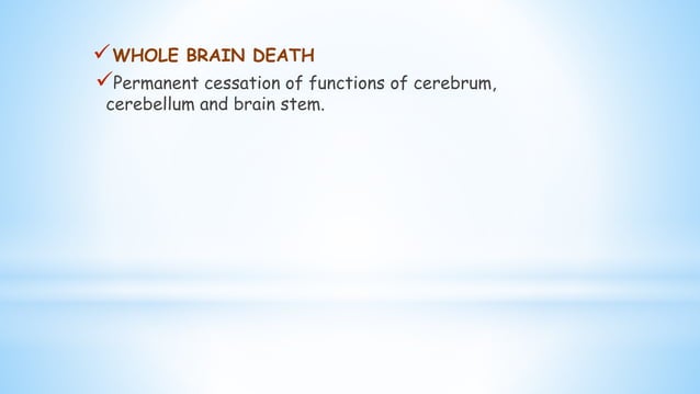 Death, Types of Death and Brain death | PPTX | Lung and Respiratory ...