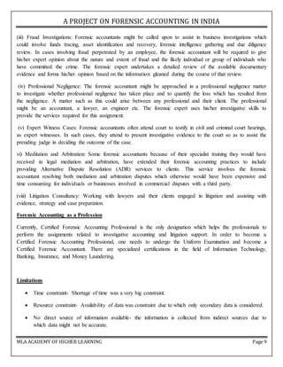 Forensic accounting | PDF