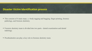 Forensic dentistry | PPTX