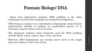 Forensic Science | PPT