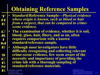 Forensic.Ch.2.Crime Scene.ppt