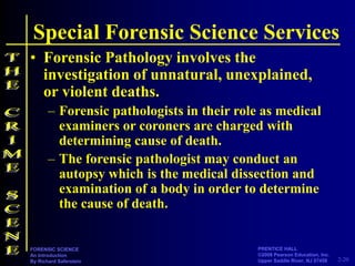 Forensic.Ch.2.Crime Scene.ppt