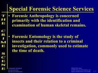 Forensic.Ch.2.Crime Scene.ppt