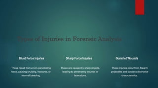 FORENSIC analysis ppt of forensic science | PPTX