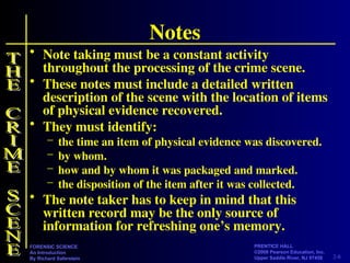 Forensic.Ch.2.Crime Scene..gdnc.eejs.ppt