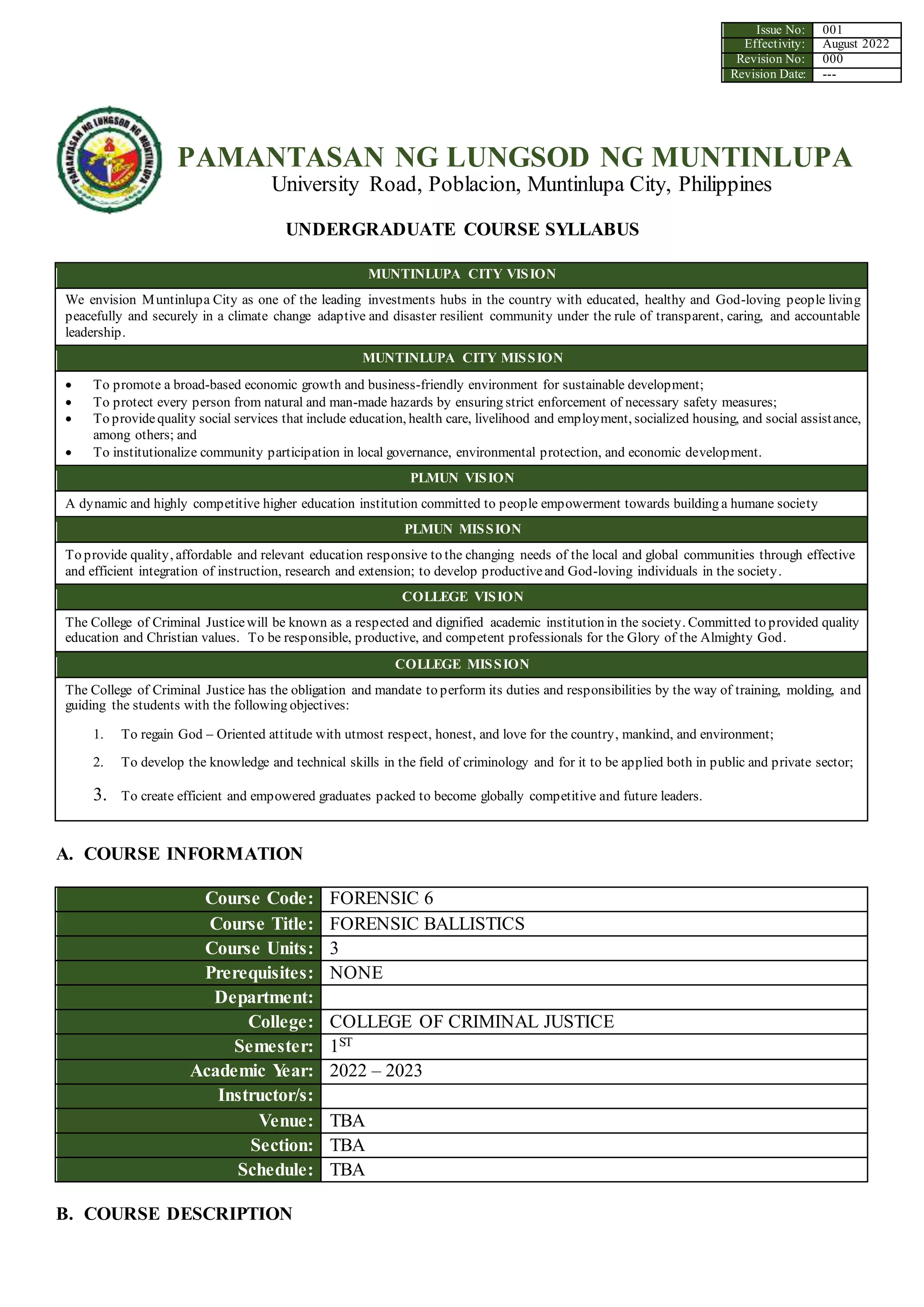 PLMUN-FORENSIC-6-SYLLABUS | DOCX