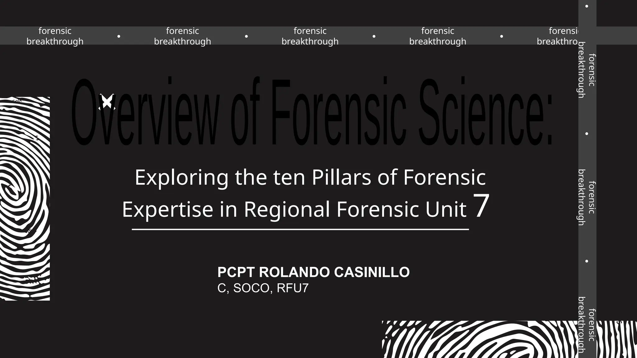 forensic-breakthrough. embrassing forensic pptx | PPTX