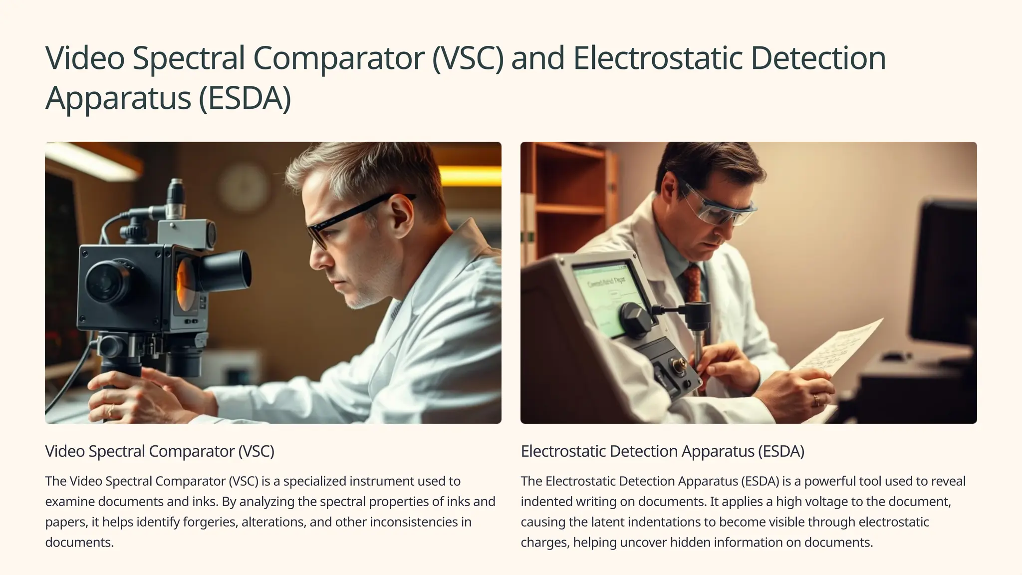 Forensic Science Tools And Techniques Pptx