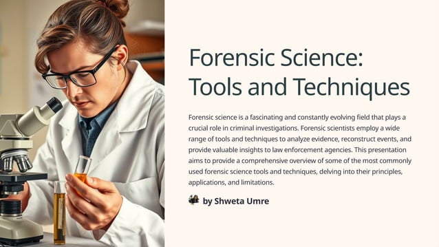 Forensic-Science-Tools-and-Techniques.pptx