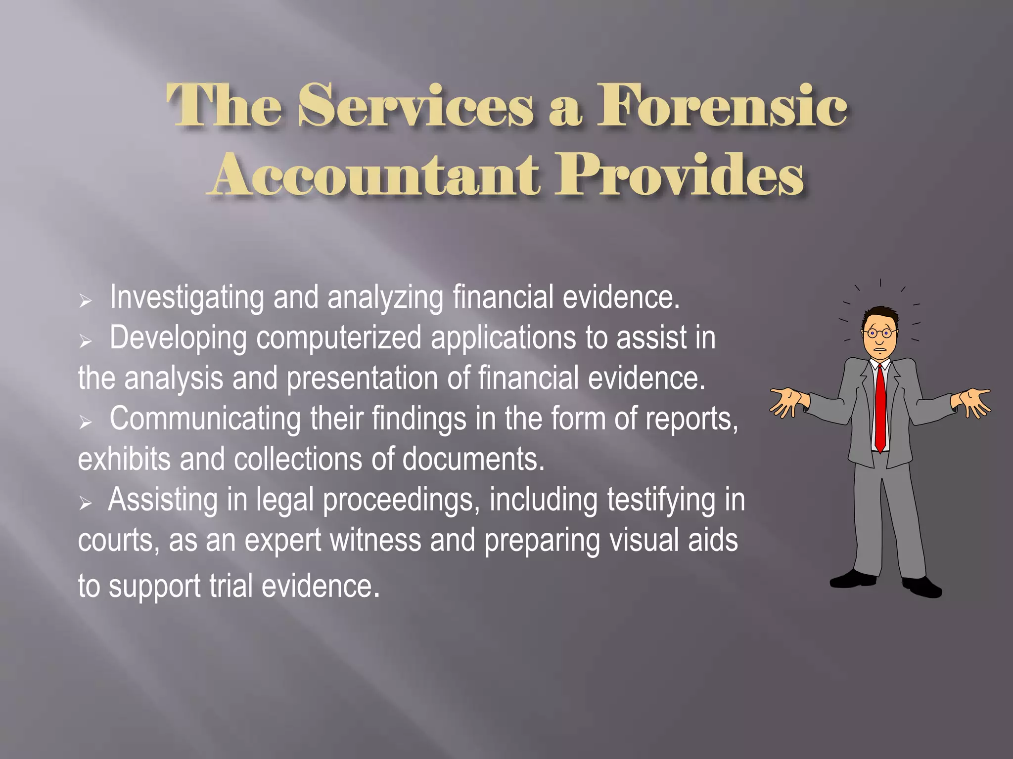 Forensic accounting | PPTX