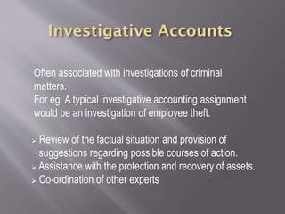 Forensic accounting | PPTX